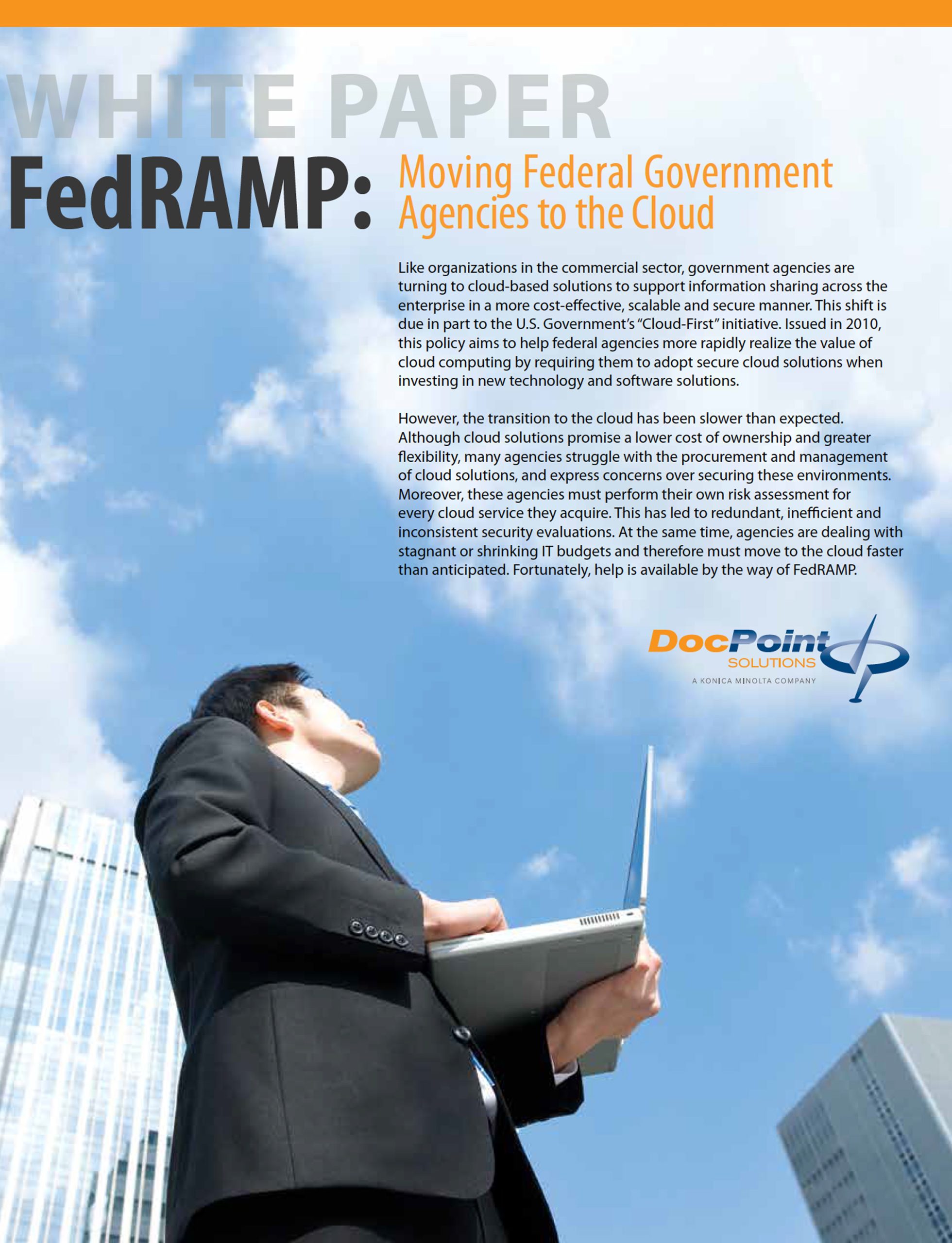 FedRAMP: Moving Government Agencies to the Cloud | DocPoint Solutions