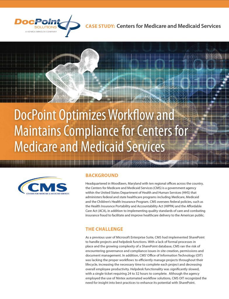 We Optimize CMS Workflow and Maintain Compliance | DocPoint Solutions