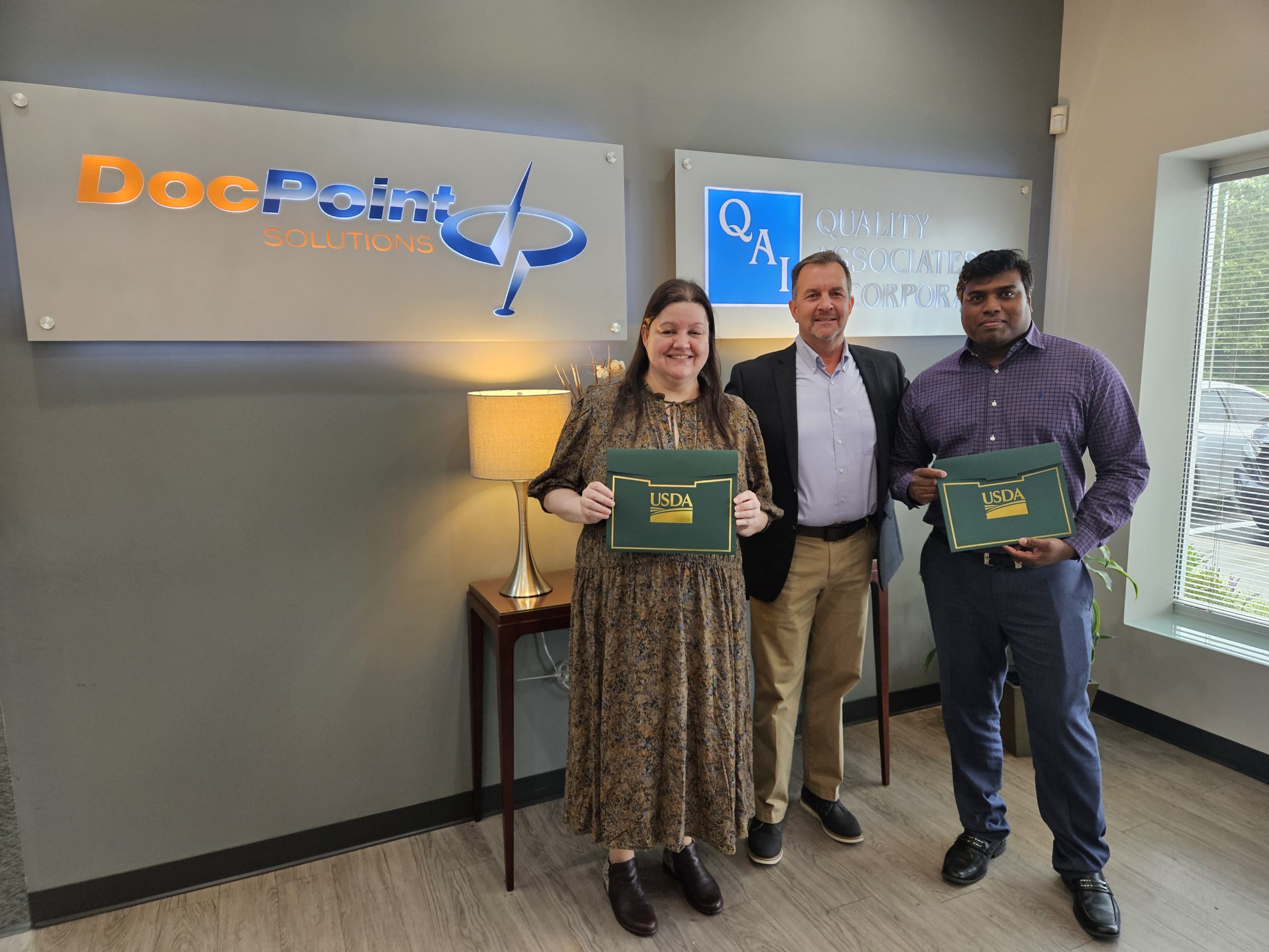 DocPoint Team Receives NIFA Team Award | DocPoint Solutions